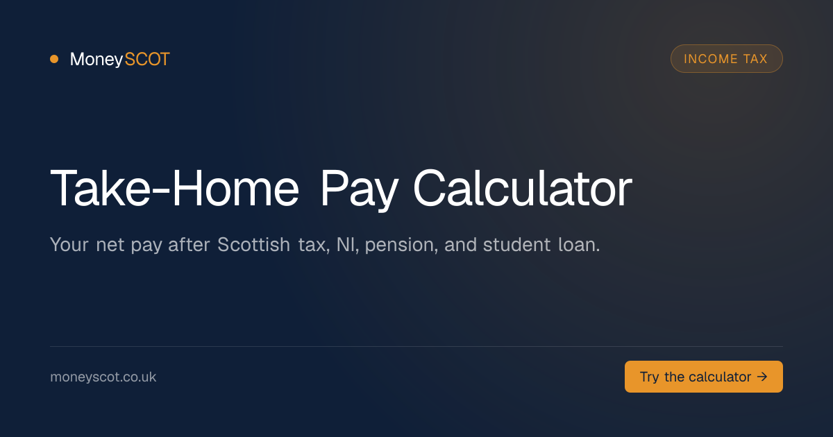 Take-Home Pay Calculator Scotland 2026/27 | MoneySCOT